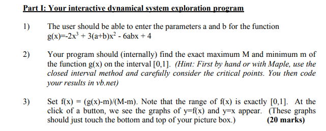 In VB.net how to make a program that requires | Chegg.com