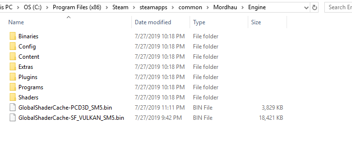 Getting this error message when trying to launch the game : r/Mordhau