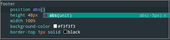 In awe at the position of this footer; absolute (unit) : r/ProgrammerHumor