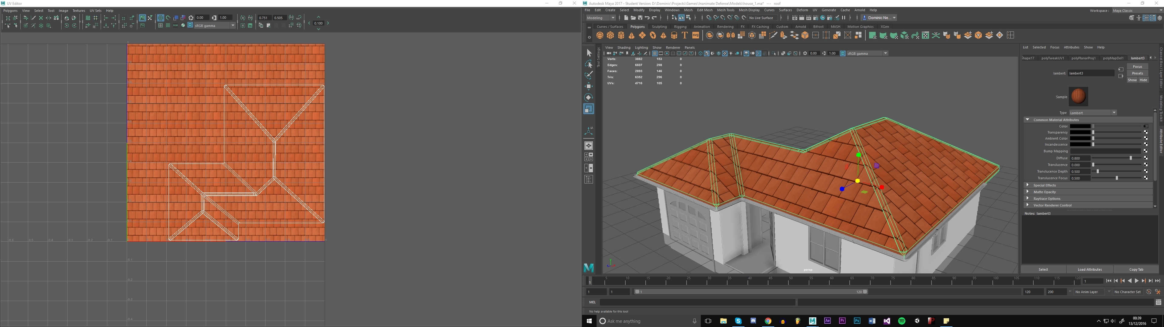 Texture distortion with automatic projection : r/Maya