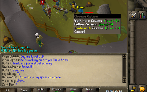 The time I saw Zezima on OSRS : r/2007scape