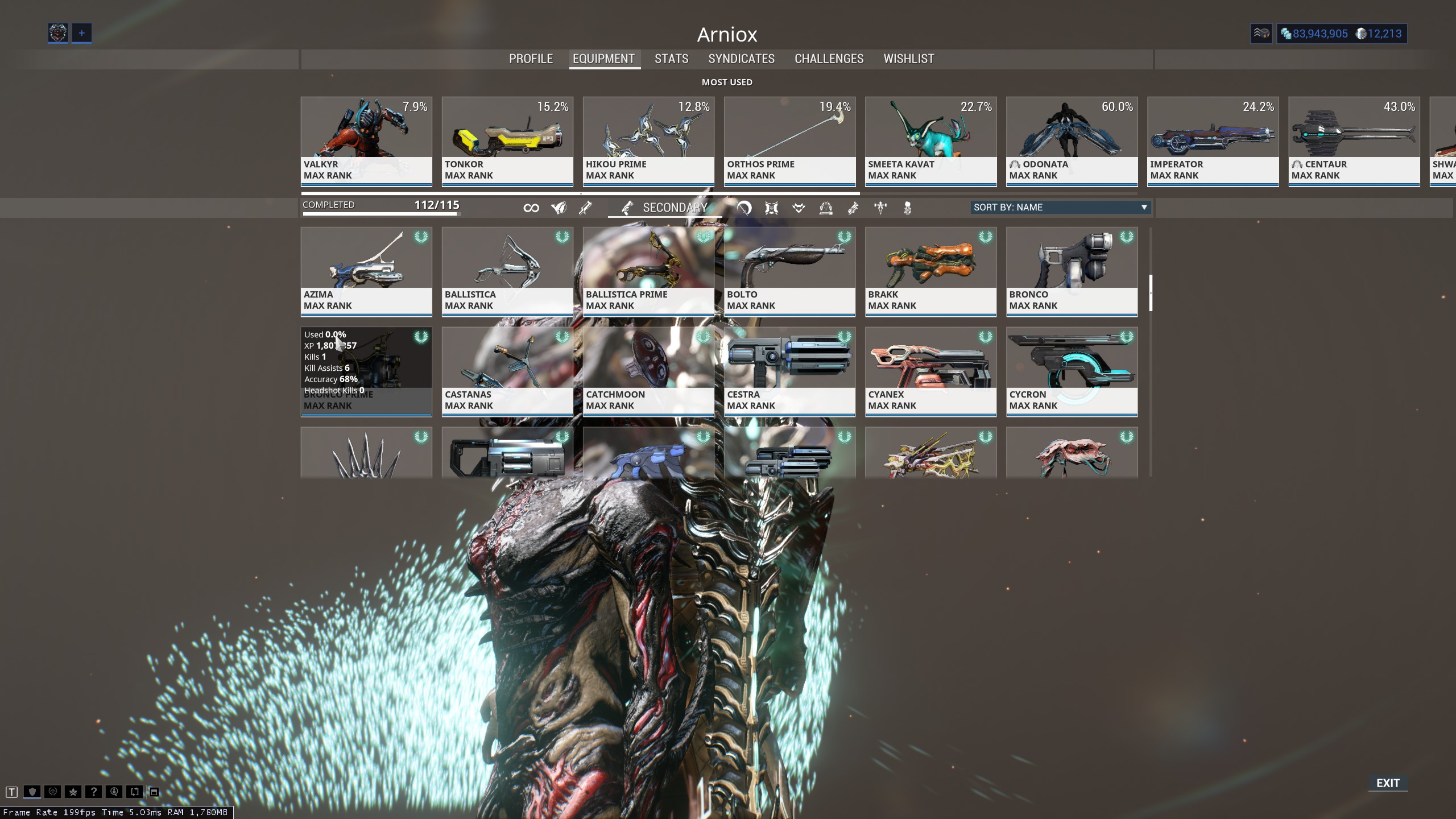 Primary Kitguns appearing as unmastered in profile - Page 2 - General - Warframe Forums