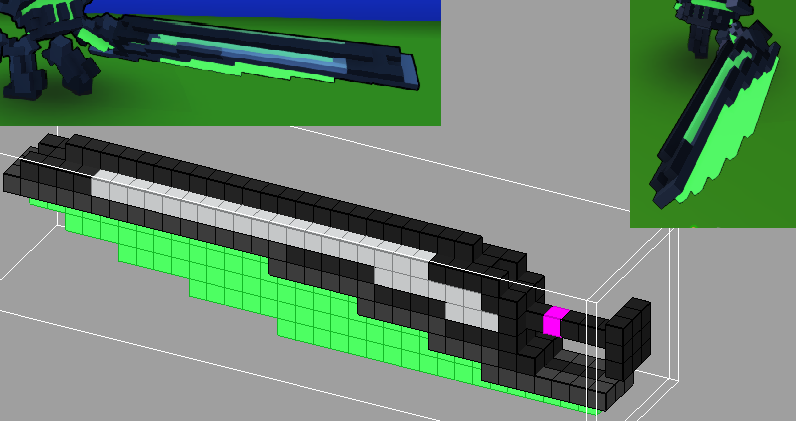 [Sword] Green Neon Blade : r/TroveCreations
