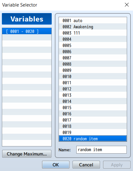How to: Simple Random-Result? | RPG Maker Forums