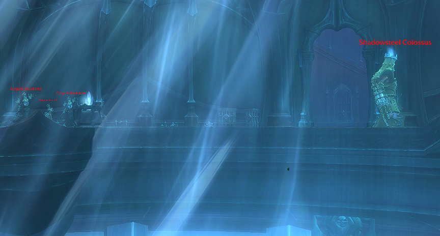 In The Sanctum of Domination why is there a tiny chicken floating in ...