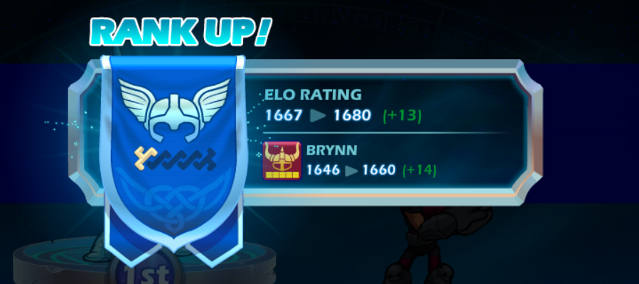 I finally made it to plat! : Brawlhalla