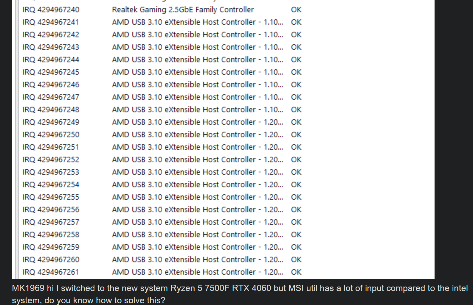 Windows Line Based Vs Message Signaled Based Interrupts Msi Tool Page 116 Guru3d Forums