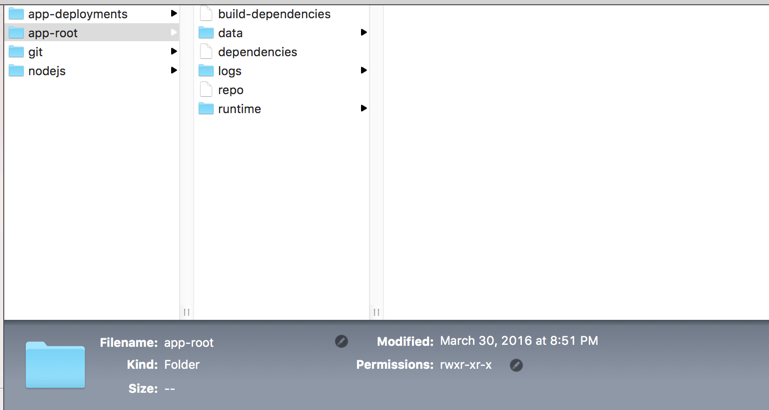 server - Where to upload my files to on openshift? - Webmasters Stack Exchange