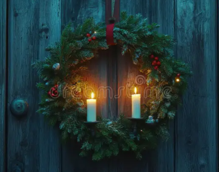 Christmas Wreaths on walls - Suggestions & Ideas - Wurm Online Forum