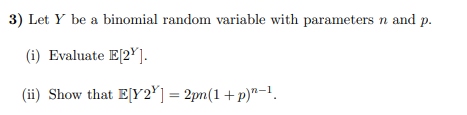 Expected Value of Binomial Distribution : r/MathHelp