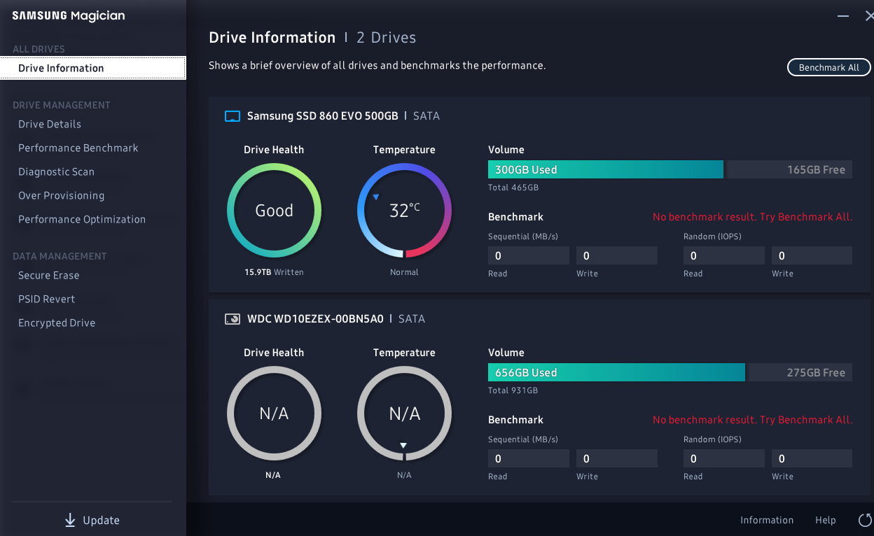 Samsung 860 Evo normal seq. Read speeds but very low seq write. : r ...