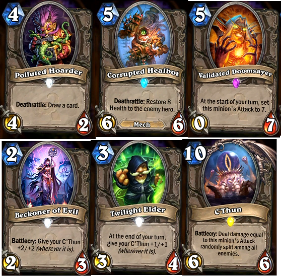 [SPOILERS] All new cards spoiled from Whispers of the Old Gods : r ...