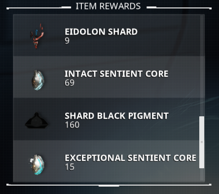 Vomvalysts not dropping black pigment? - General - Warframe Forums