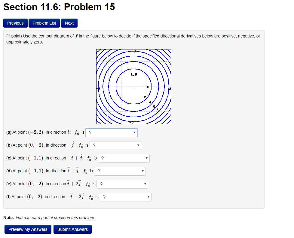 Solved Section 11.6: Problem 15 PreviouS Problem List Next | Chegg.com