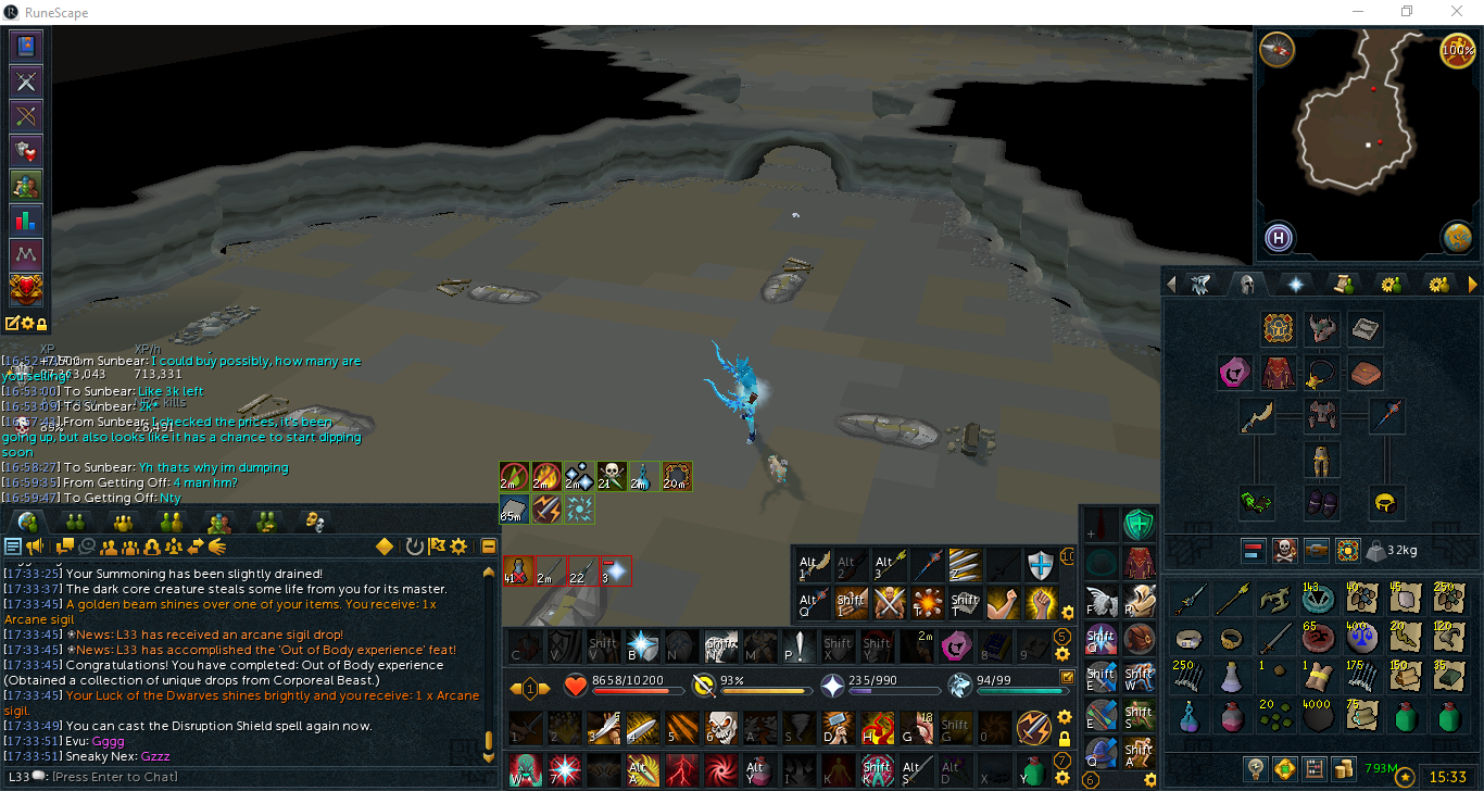 Show Off Action Bars and Keybinds : r/runescape