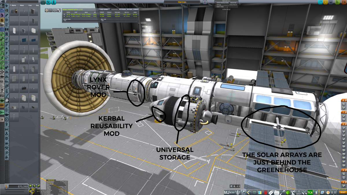 My first duna mission with a life support mod, before I start, any ...