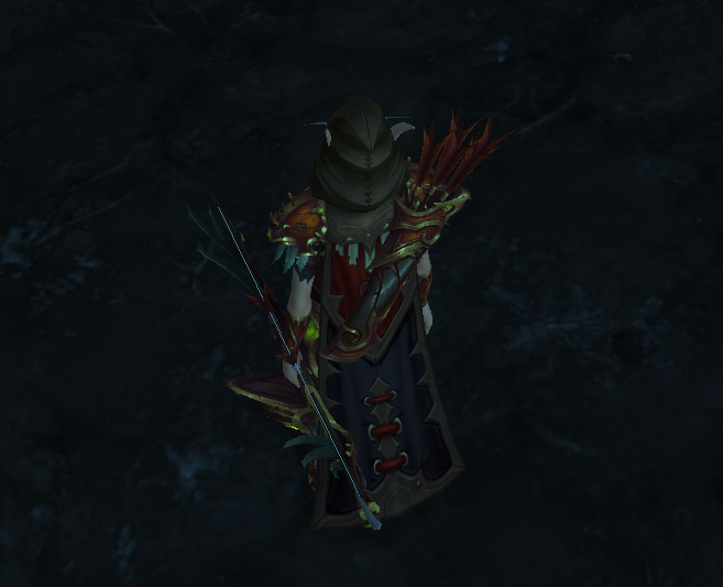 new female blood elf bow animation