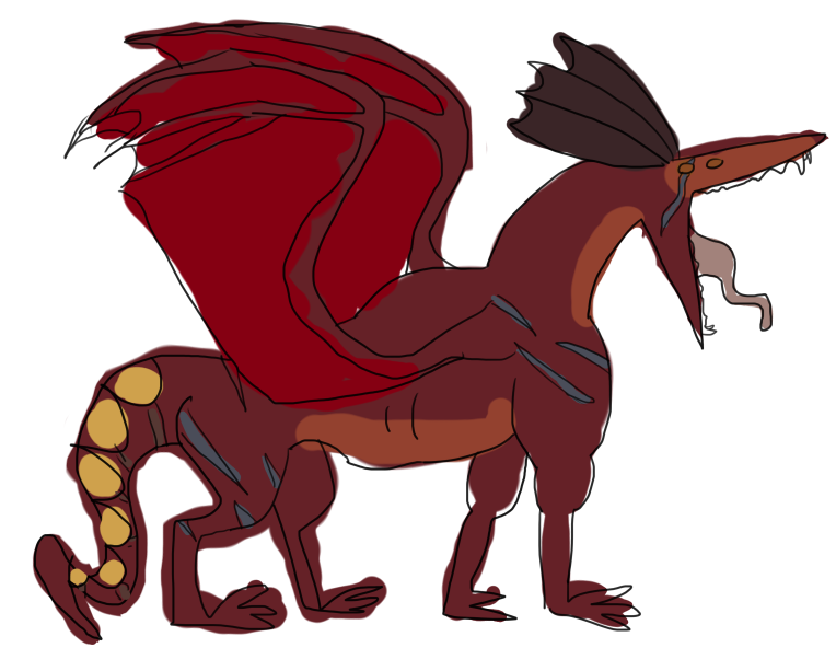 Poorly draw a dragon above you! | Creative Corner | Flight Rising