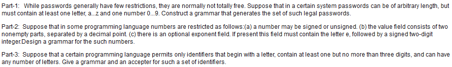 Solved While passwords generally have few restrictions, they | Chegg.com