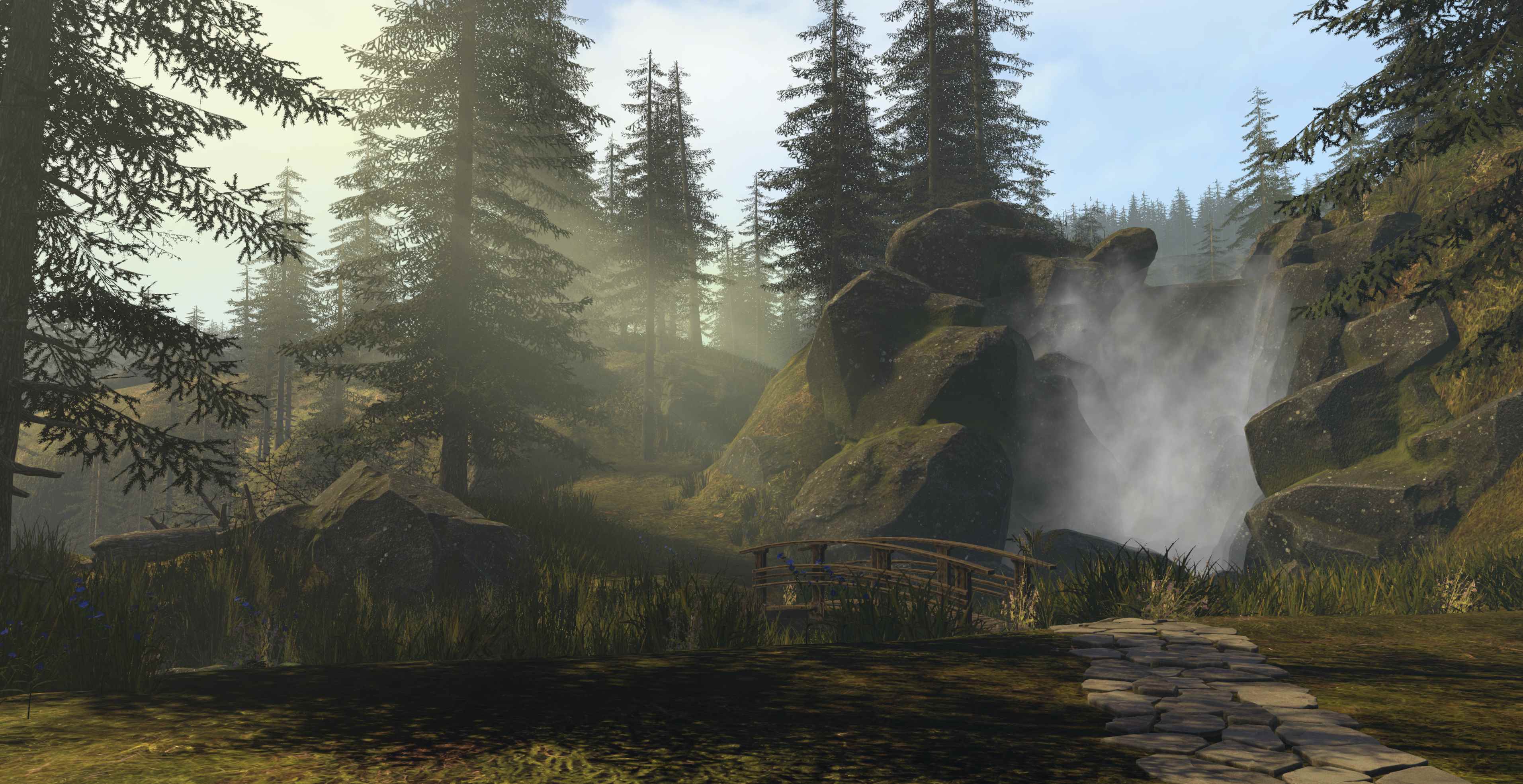 [No Spoilers] Just wanted to share some shots a VR environment I made ...