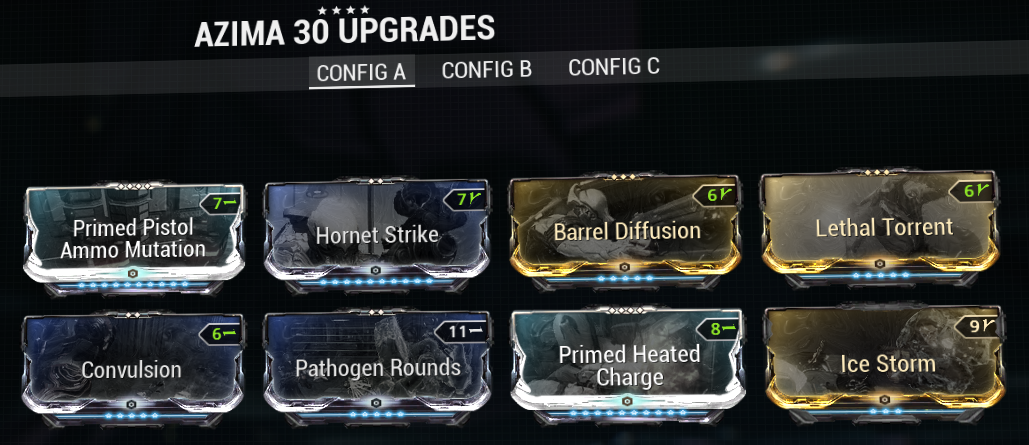 How to mod Azima? - Players helping Players - Warframe Forums