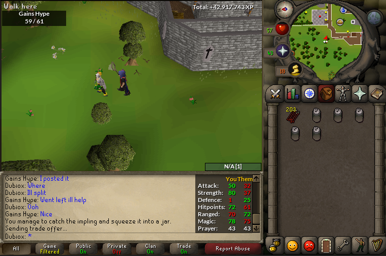 dragon imp world 353 ogres by castle wars : r/2007scape
