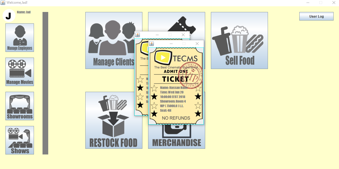 GitHub - J-Mrad/TECMS: The Eclipse Cinema Management System