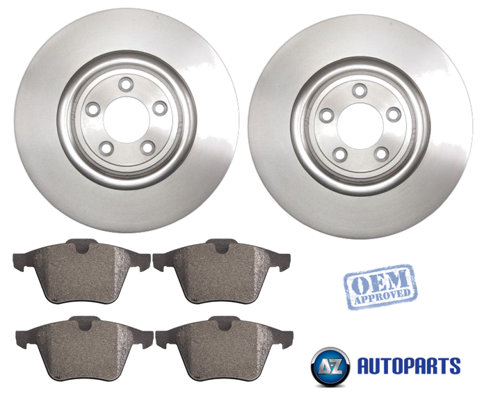 For Jaguar - XJ X351 2009-On Front Vented Brake Discs and Pads Set | eBay