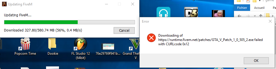 Error while downloading files - FiveM Client Support - Cfx.re Community Error while downloading files - FiveM Client Support - Cfx.re Community