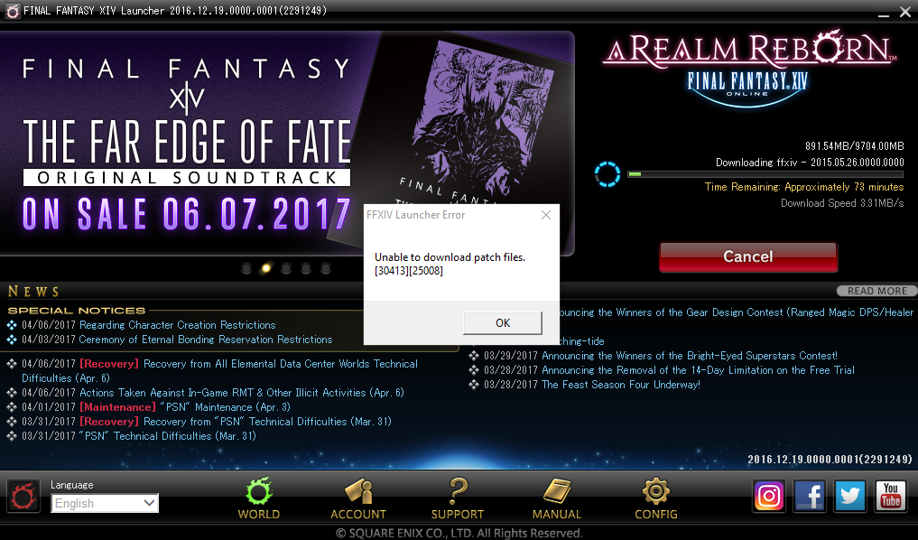 Need help for a friend trying to install! : r/ffxiv