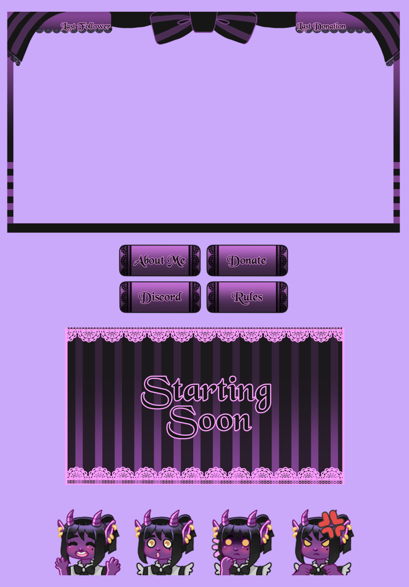 VTuber Kit - Reselling/Retrading Demon VTuber on Toyhouse