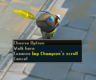 Finally completed the Champions Challenge! Imp was beyond a struggle ...