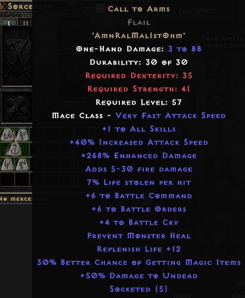 Cta 6/6/4 Flail = 650fg - Topic - d2jsp