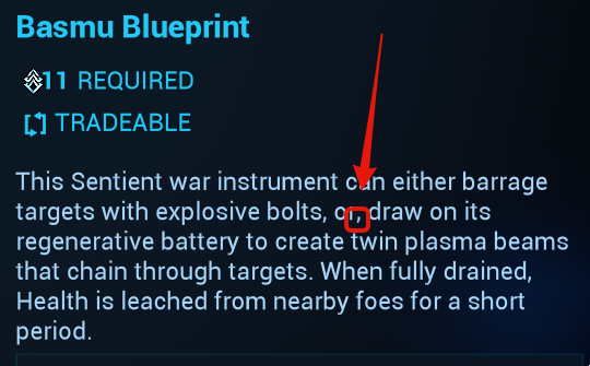 Typos/errors in the description of Basmu - General - Warframe Forums