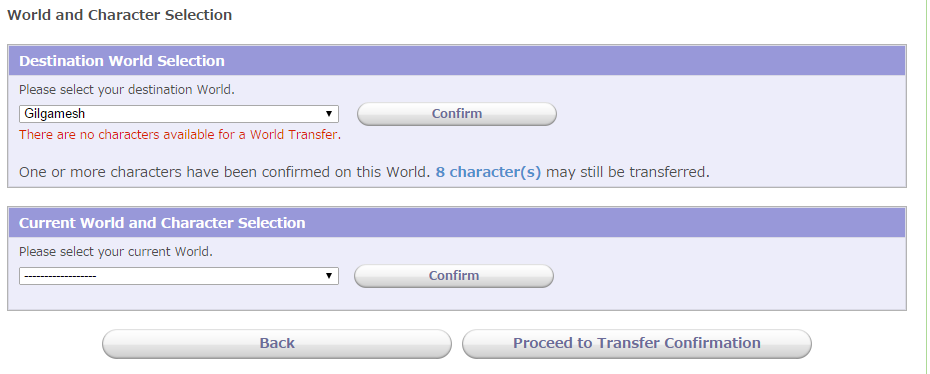 World Transfer Question : r/ffxiv
