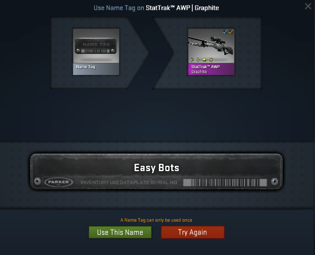 [Discussion] List of name tag color commands : r/GlobalOffensiveTrade