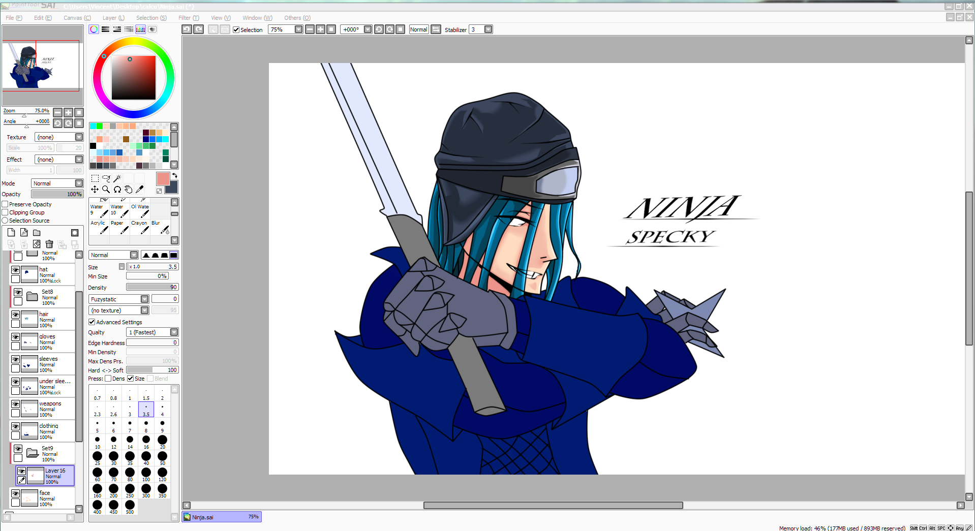 Ninja (Mouse Drawing Finished) - Fan Art - Forum | RealmEye.com