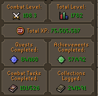 1700+ total main for sale | 99 range | Bandos Pet | Hard CAs | Sell ...