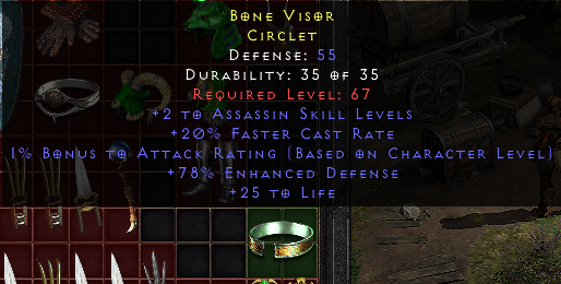 Sin Fcr Visio Circlet - Topic - d2jsp