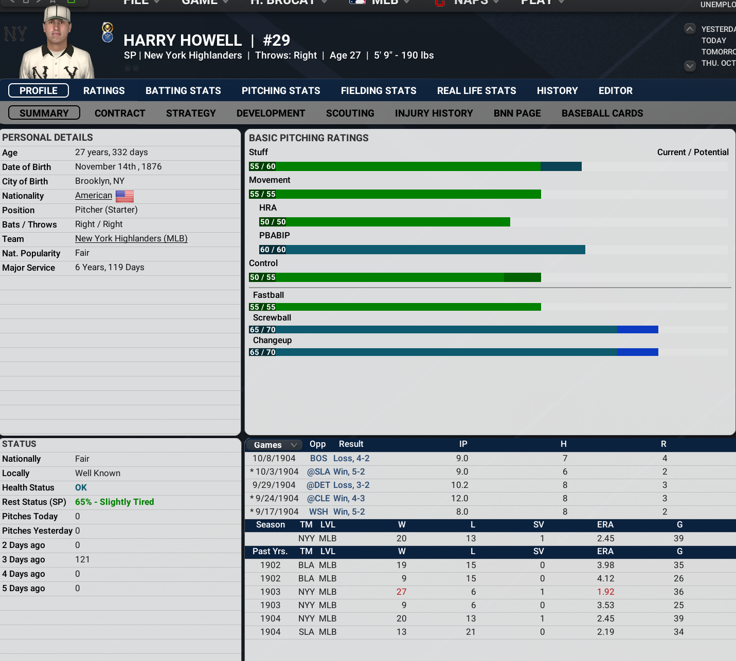 Historical database issues go here. - Page 5 - OOTP Developments Forums