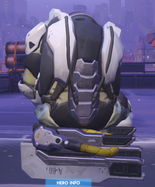 TIL Winston's "The Thinker" pose uses his jetpack as a bench : r/Overwatch