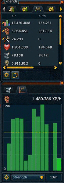 Low fps=Broken xp/hr and graphs: showing 2.5x actual xp rates : r/runescape