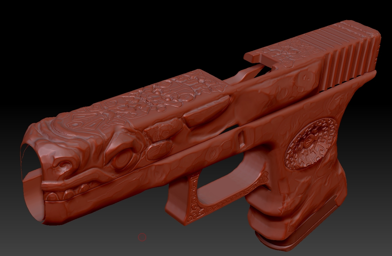 I made a Mayan themed Glock skin, what do you guys think of it? : r ...