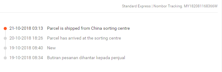 how to track shopee tracking code from china?