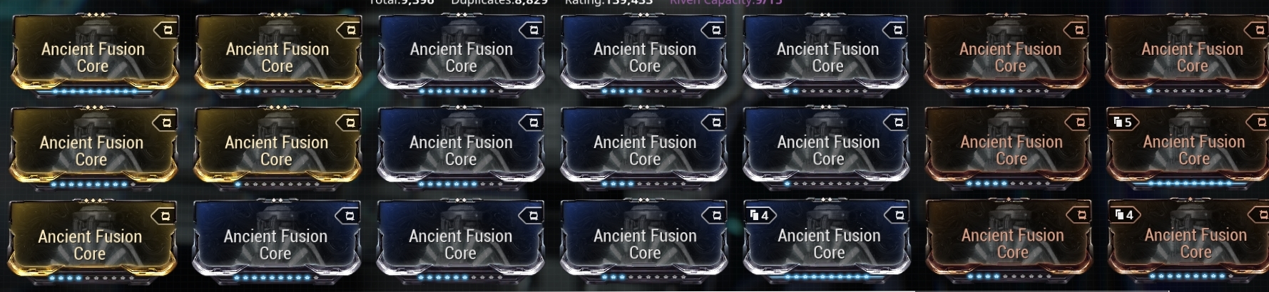 WTB Ancient Fusion Cores - Trading Post - Warframe Forums