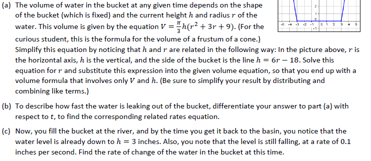 Solved You are trying to fill a basin with water from a | Chegg.com