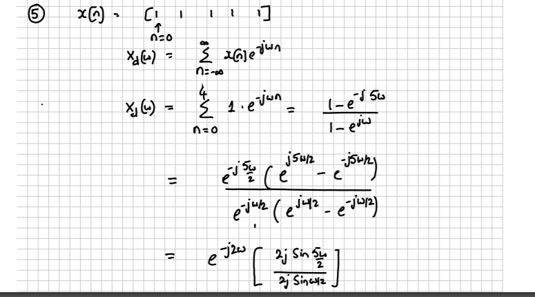 [Discrete Fourier Transform] Step in worked example : r/MathHelp