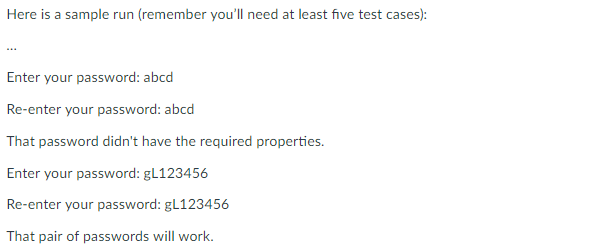 Solved The Program Spec Write A Program Using Loops And 7590