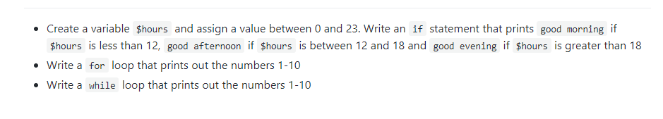 Solved Write A Php Script That Declares Two Variables O One 9553