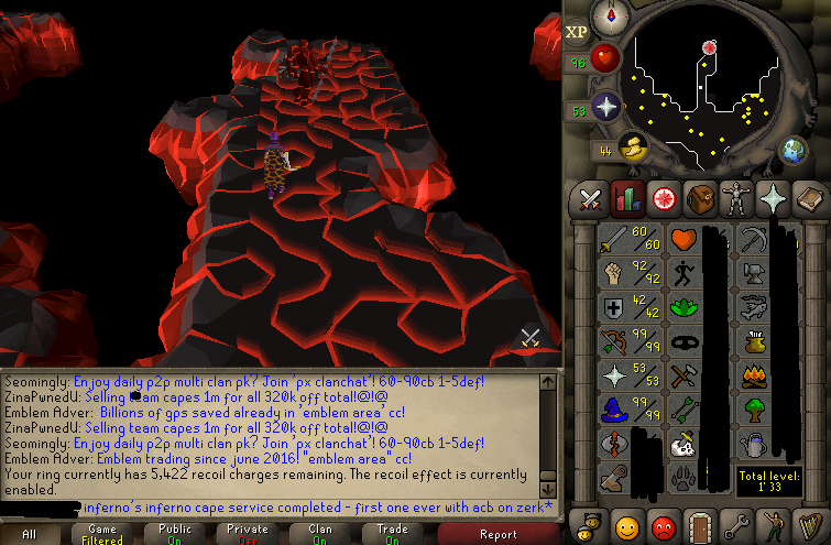 FIRE CAPE/1-31PRAY FIRE CAPE/INFERNAL CAPE [ACB & TBOW] - Inferno's ...